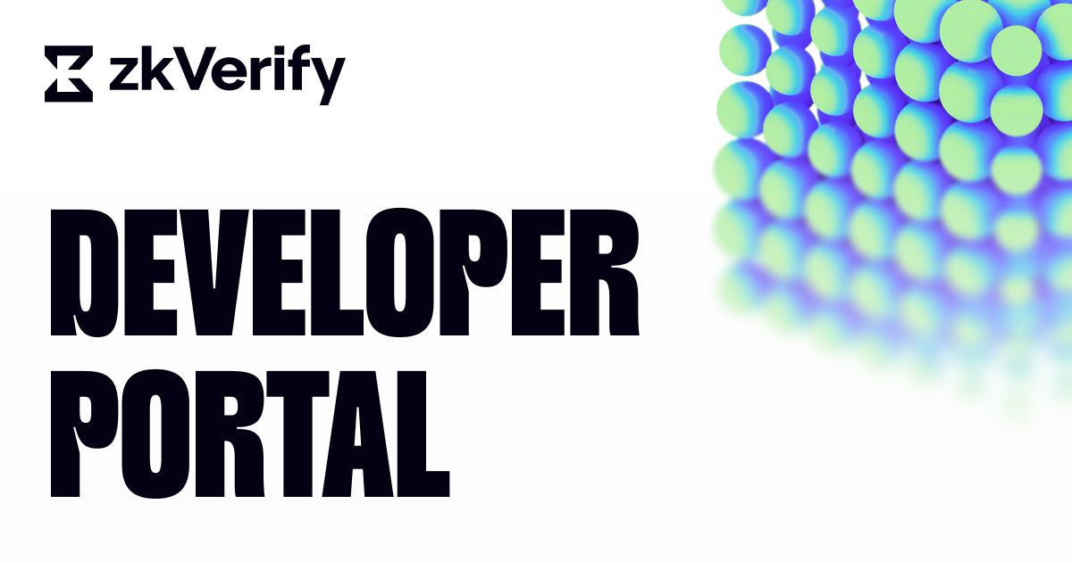 Developer Hub | Build with zkVerify
