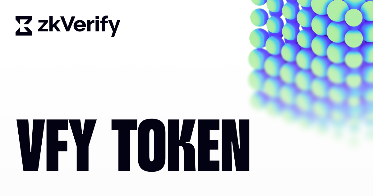 VFY Token | Fueling the Future of ZK